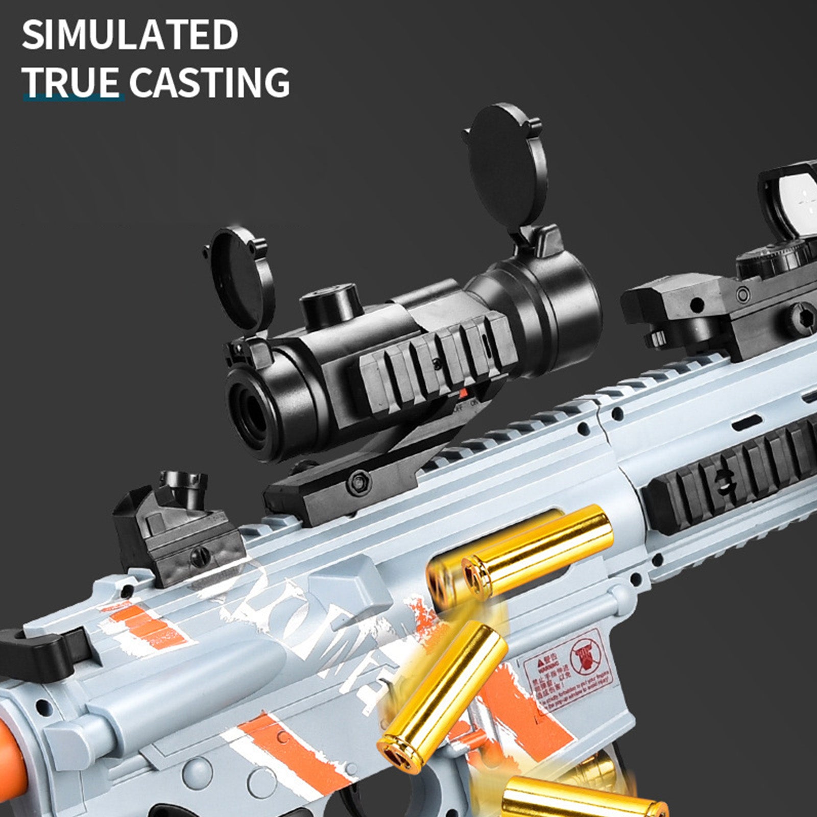M416 Shell Ejecting Nerf Automatic Rifle With Silencer