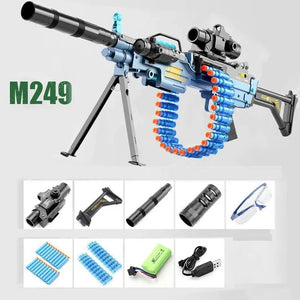 LMG Nerf Machine Gun M249 Standard With Scope For Sale