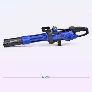 Double-Barreled Gatling Gel Machine Gun With Flash