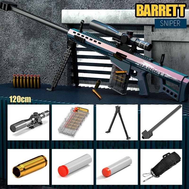 Barrett M107 - Powerful Nerf Foam Dart Sniper Rifle Gun For Sale